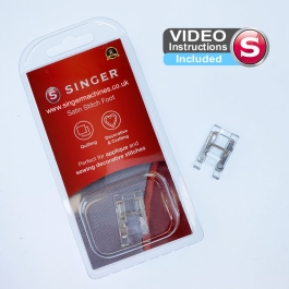 Satin Stitch Foot By Singer with Video Instructions - Singer Machines Ltd