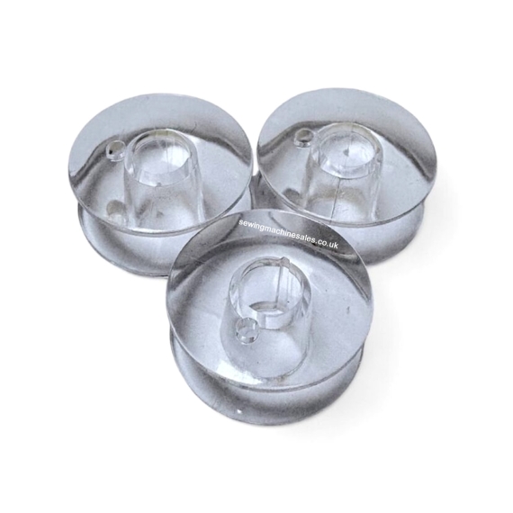 Packet of 3 Singer Compatible Spool/Bobbin Plastic 66k Type Drop-In ...