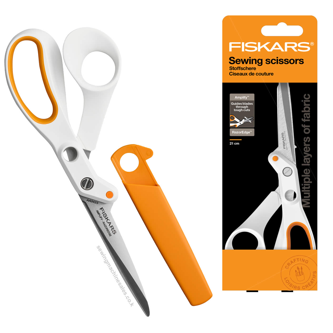 Scissors for Dressmaking, Sewing, Needlework and Embroidery