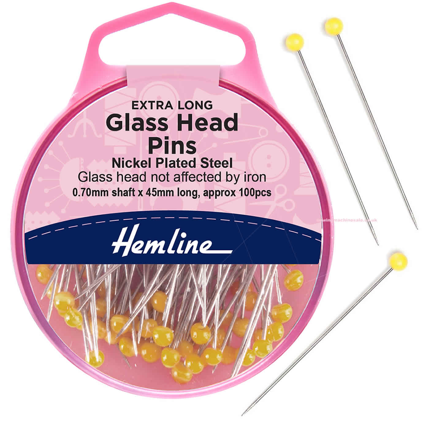 Selection of Pins for Dressmaking, Quilting and Tailoring