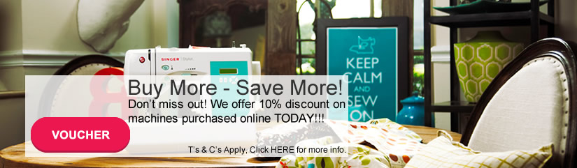 Official UK Supplier - Singer Sewing Machines & Spares